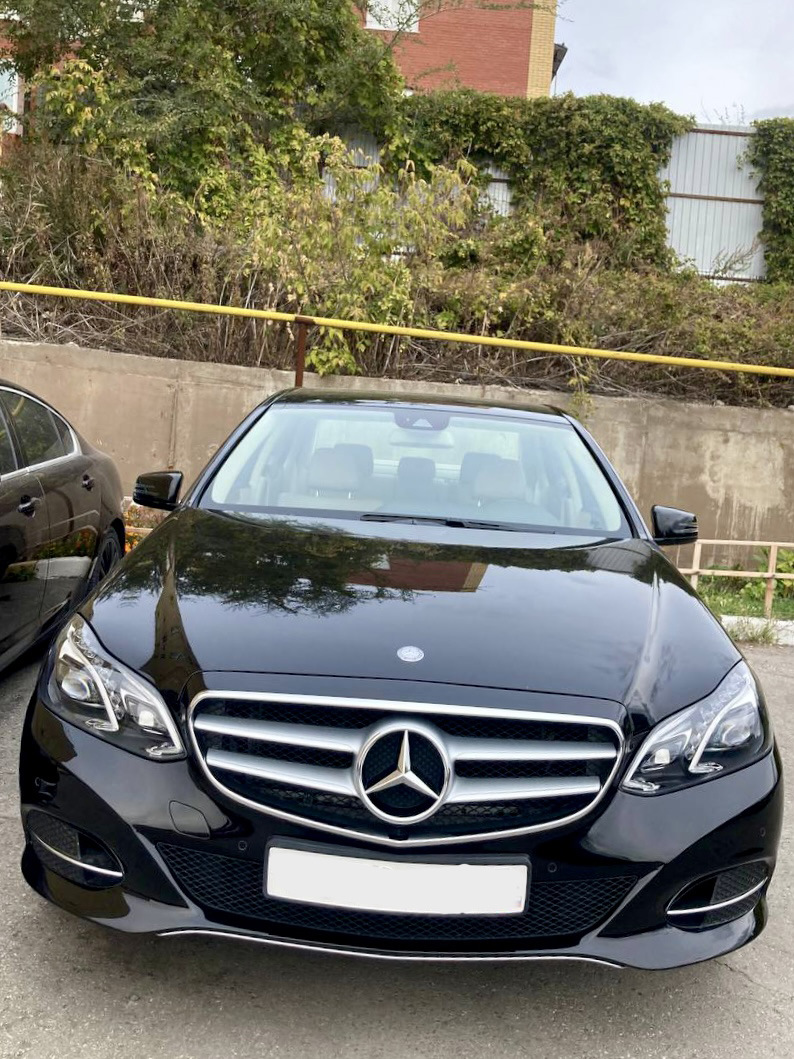 1. Решетка радиатора (original) — Mercedes-Benz E-Class (W212), 2 л ...