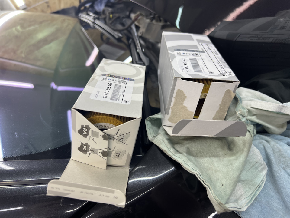 Ну вот дошли руки до своего автомобиля чтобы поменять цепи и вкладыши ...