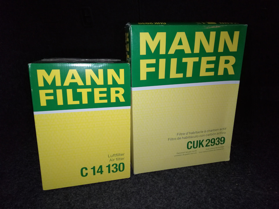 Фильтра салона и ДВС — Skoda Octavia A5 Mk2, 1,6 л, 2012 года ...