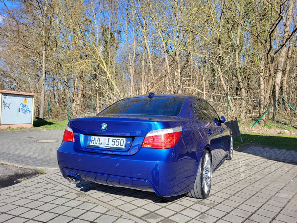 Фото 550i на дисках BMW Performance — BMW 5 series (E60), 4,8 л, 2008 ...