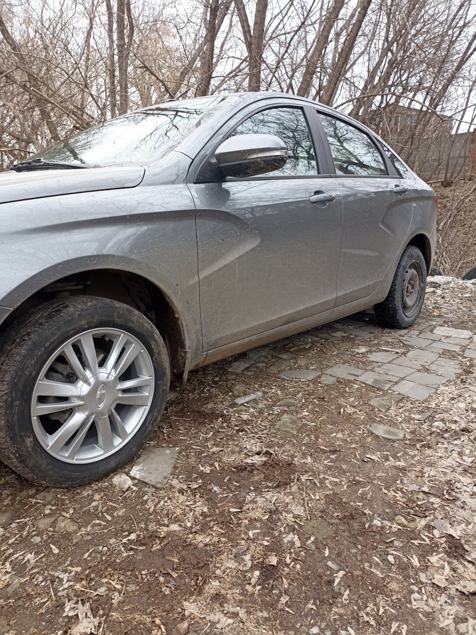 Переобувка — Lada Vesta (1G), 1,6 л, 2019 года | шины | DRIVE2