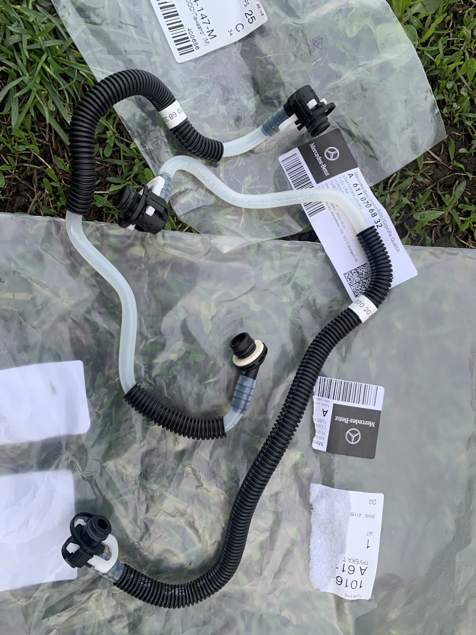 A6110706832 Трубка топливная Mercedes | Запчасти на DRIVE2