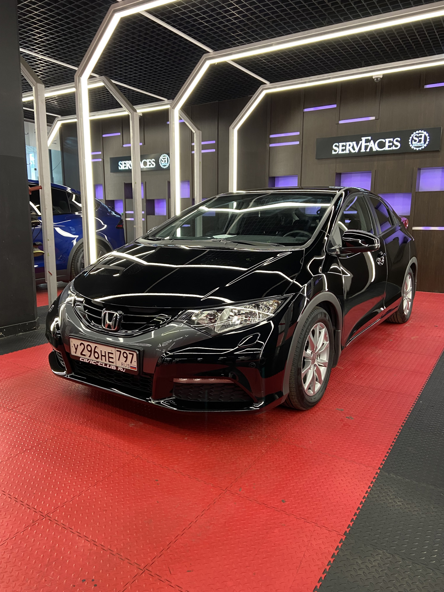 ServFaces керамические покрытия! — Honda Civic 5D (9G), 1,8 л, 2012 года | стайлинг | DRIVE2