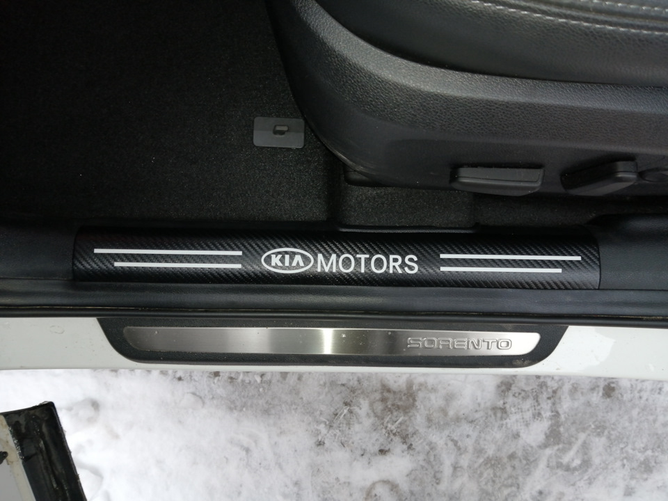 Пороги — KIA Sorento (3G), 2,2 л, 2018 года | аксессуары | DRIVE2