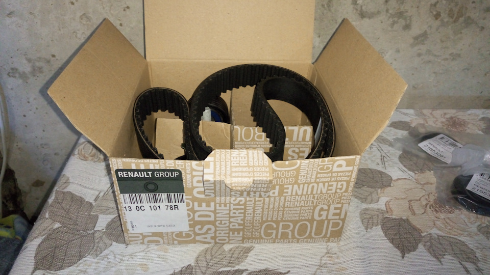130C10178R Комплект ремня ГРМ RENAULT | Запчасти на DRIVE2