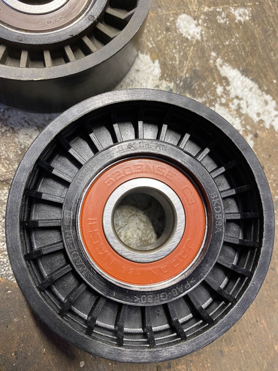 Подшипник NSK в натяжителе. Отзыв. — Toyota Camry (XV50), 2,5 л, 2011 ...