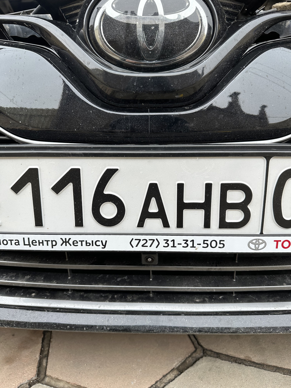 Установил передний камеру 🎥 — Toyota Camry (XV70), 2,5 л, 2020 года ...