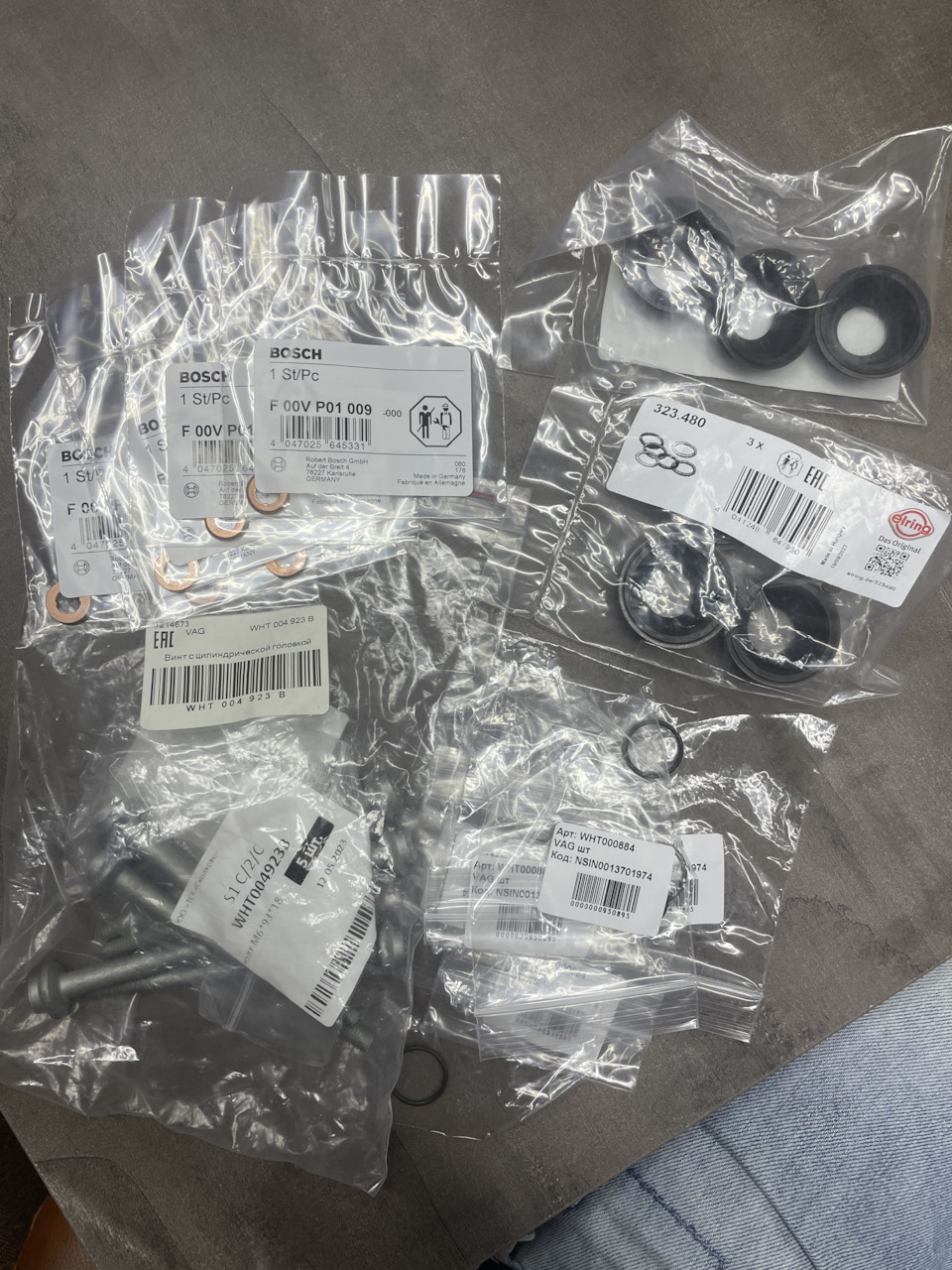 Замена колец форсунок 3.0 tdi — Audi A7 Sportback (1G), 3 л, 2013 года ...