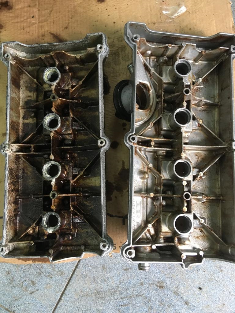 Замена шланга охлаждения VAG, прокладки клапаных крышек. — Audi A8 (D2 ...