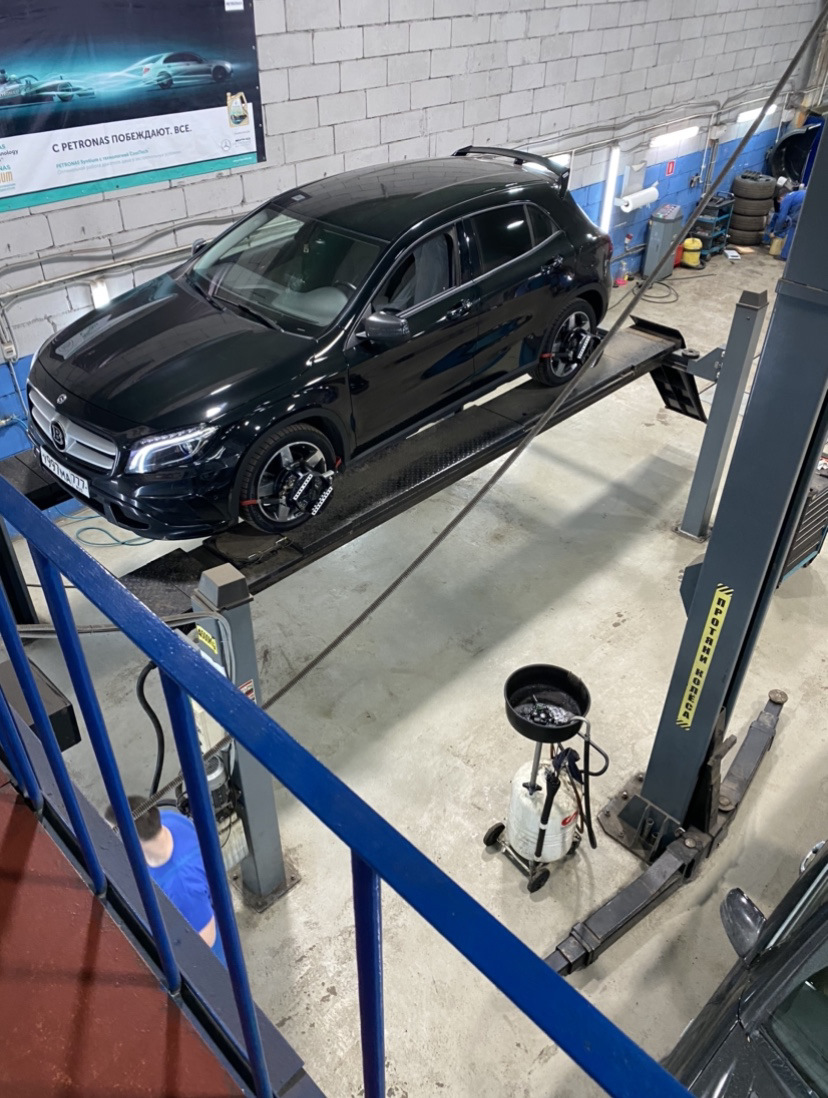 ТО 80000 — Mercedes-Benz GLA-Class (X156), 2 л, 2014 года | плановое ТО ...