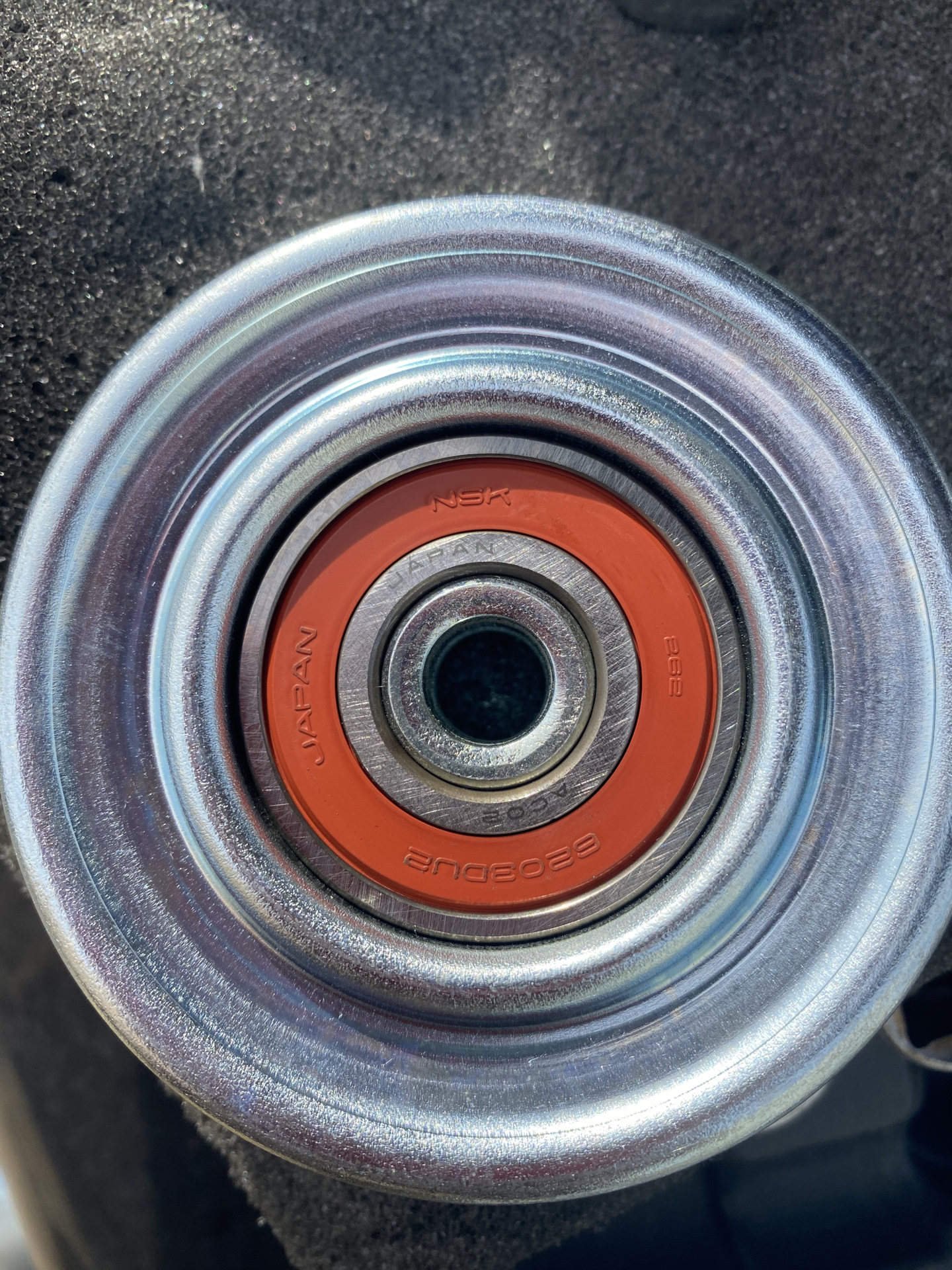 Замена ролика натяжителя ремня кондиционера — Mitsubishi Montero Sport ...