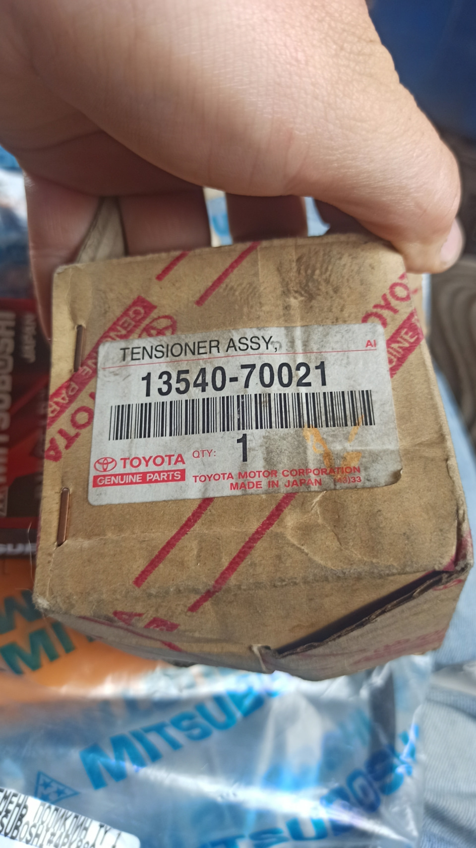 Замена ГРМ — Toyota Mark II (100), 2 л, 2000 года | плановое ТО | DRIVE2