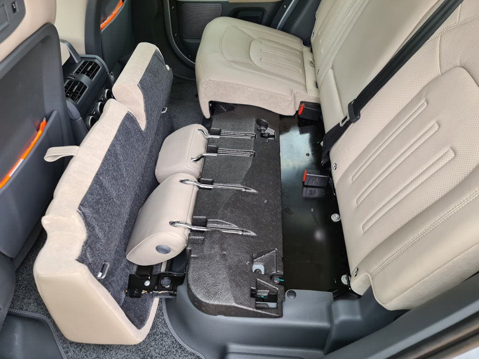 Интерьер — Land Rover Defender (L663), 2 л, 2020 года | наблюдение | DRIVE2