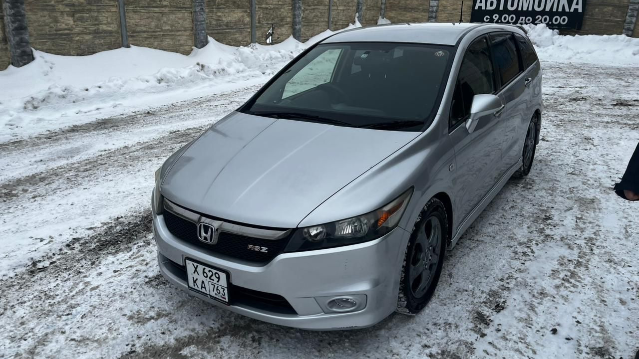 Honda Stream (RN6-9) 1.8 бензиновый 2007 | silver blade на DRIVE2