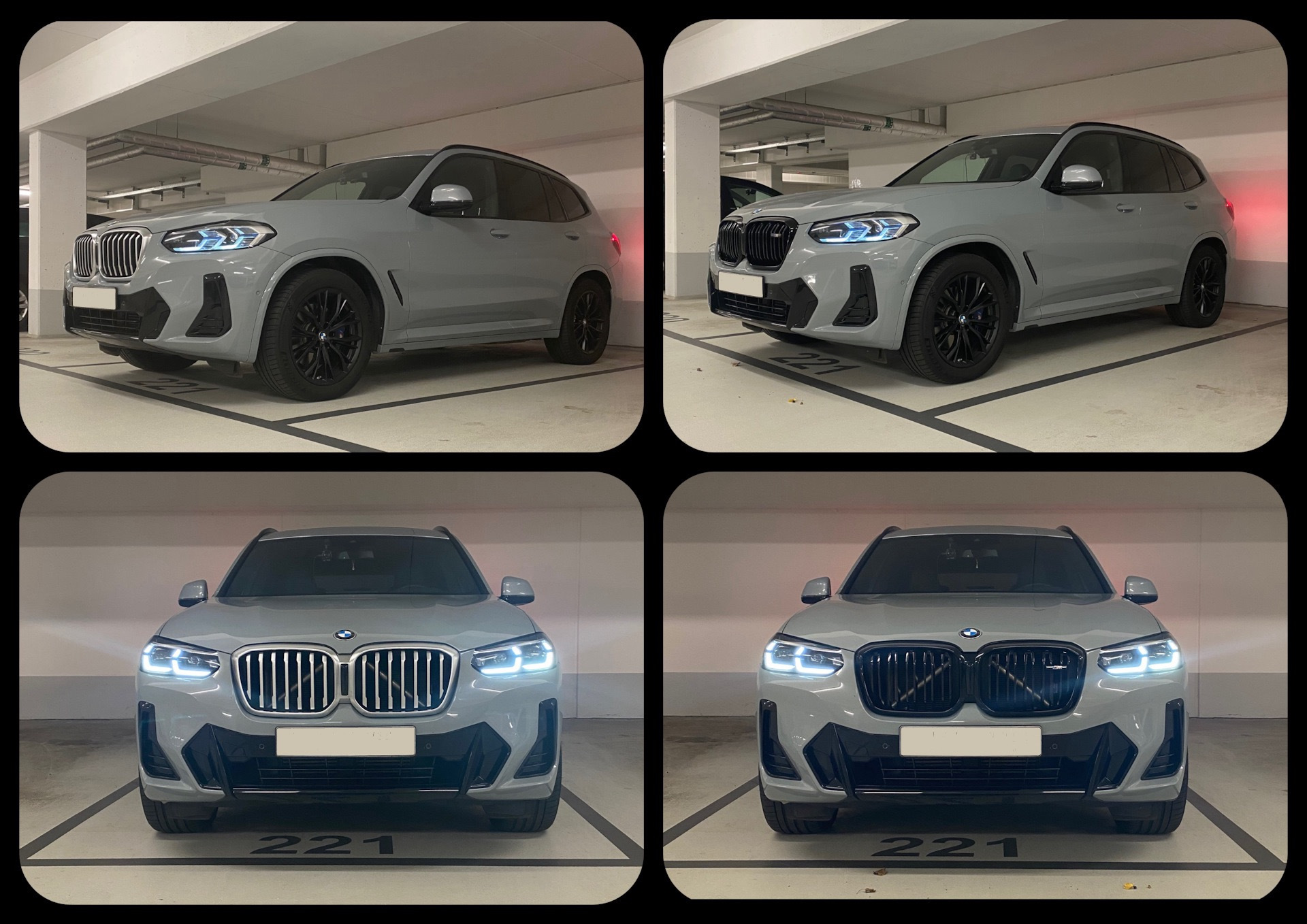 M-решетке быть! — BMW X3 (G01), 3 л, 2021 года | аксессуары | DRIVE2