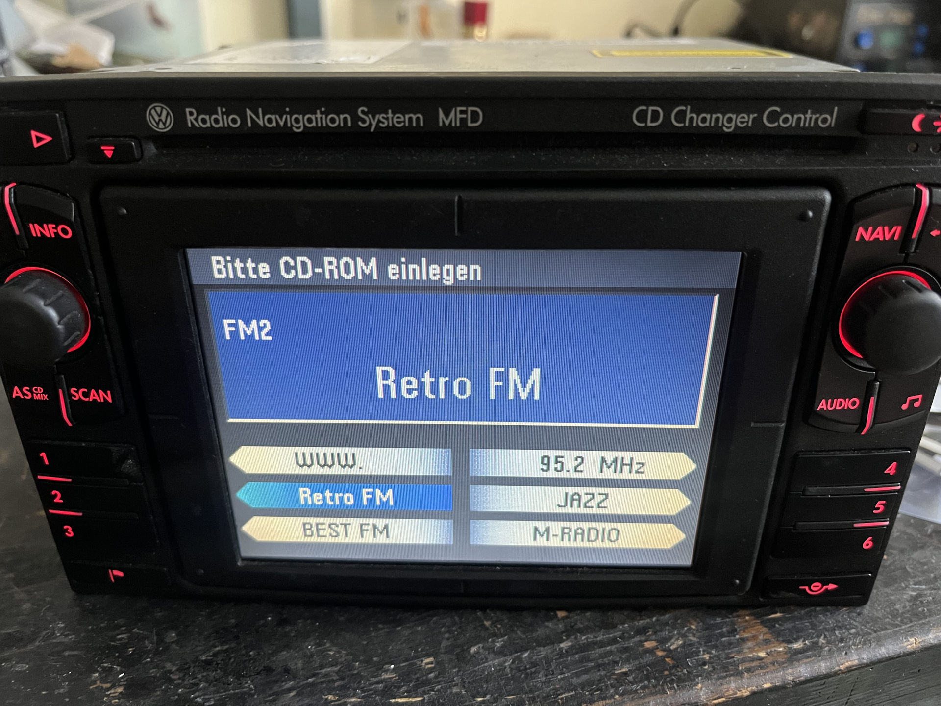 Воскрешение RNS MFD — Volkswagen Golf Mk4, 1,6 л, 2000 года | автозвук | DRIVE2