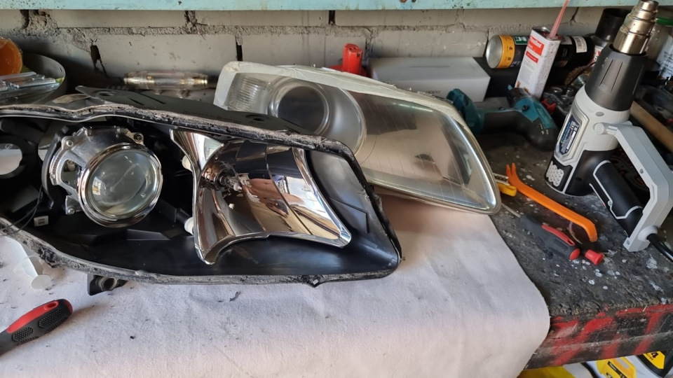 Да будет свет))) — Volkswagen Passat B6, 2 л, 2006 года | своими руками ...