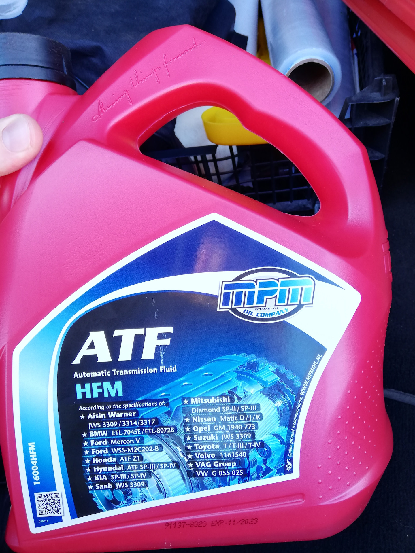 Замена масла в АКПП — Volkswagen Passat B6, 1,8 л, 2008 года | плановое ...