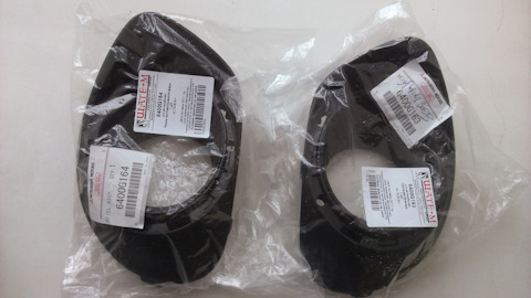 6400G163 Накладка переднего бампера левая Mitsubishi | Запчасти на DRIVE2