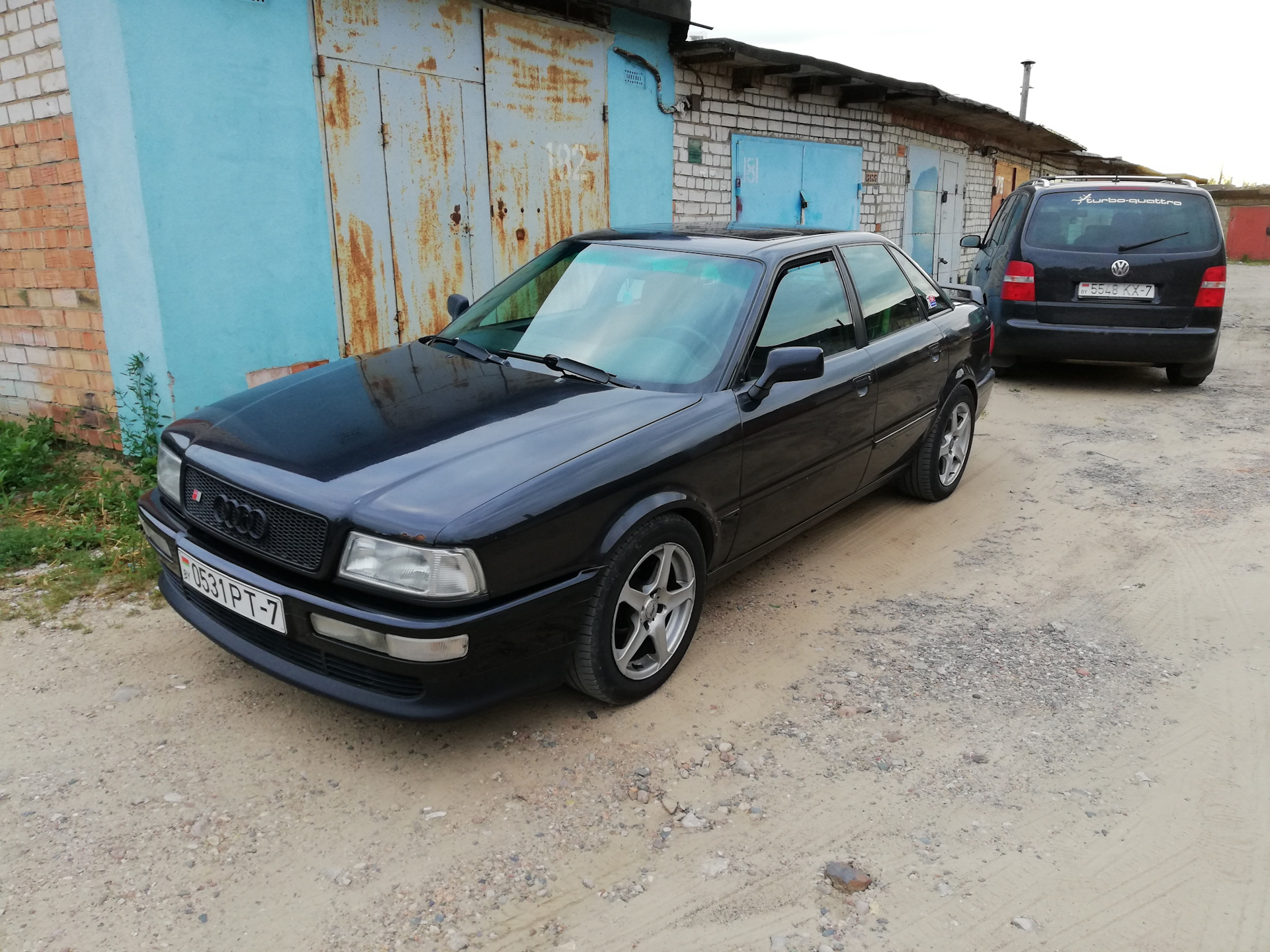 В гости — Audi 80 B4 1 8 л 1994 года встреча Drive2