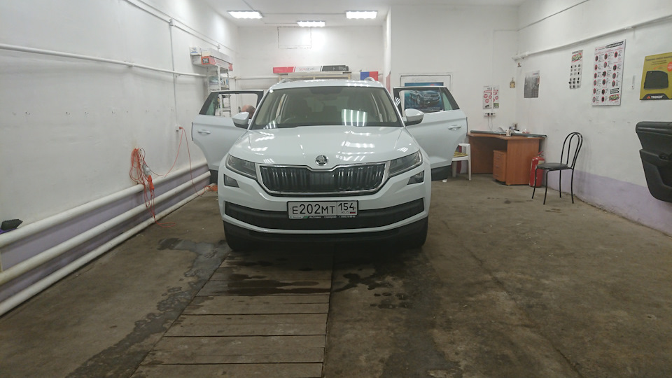 Выбор тонировки! — Skoda Kodiaq, 2 л, 2017 года | тюнинг | DRIVE2
