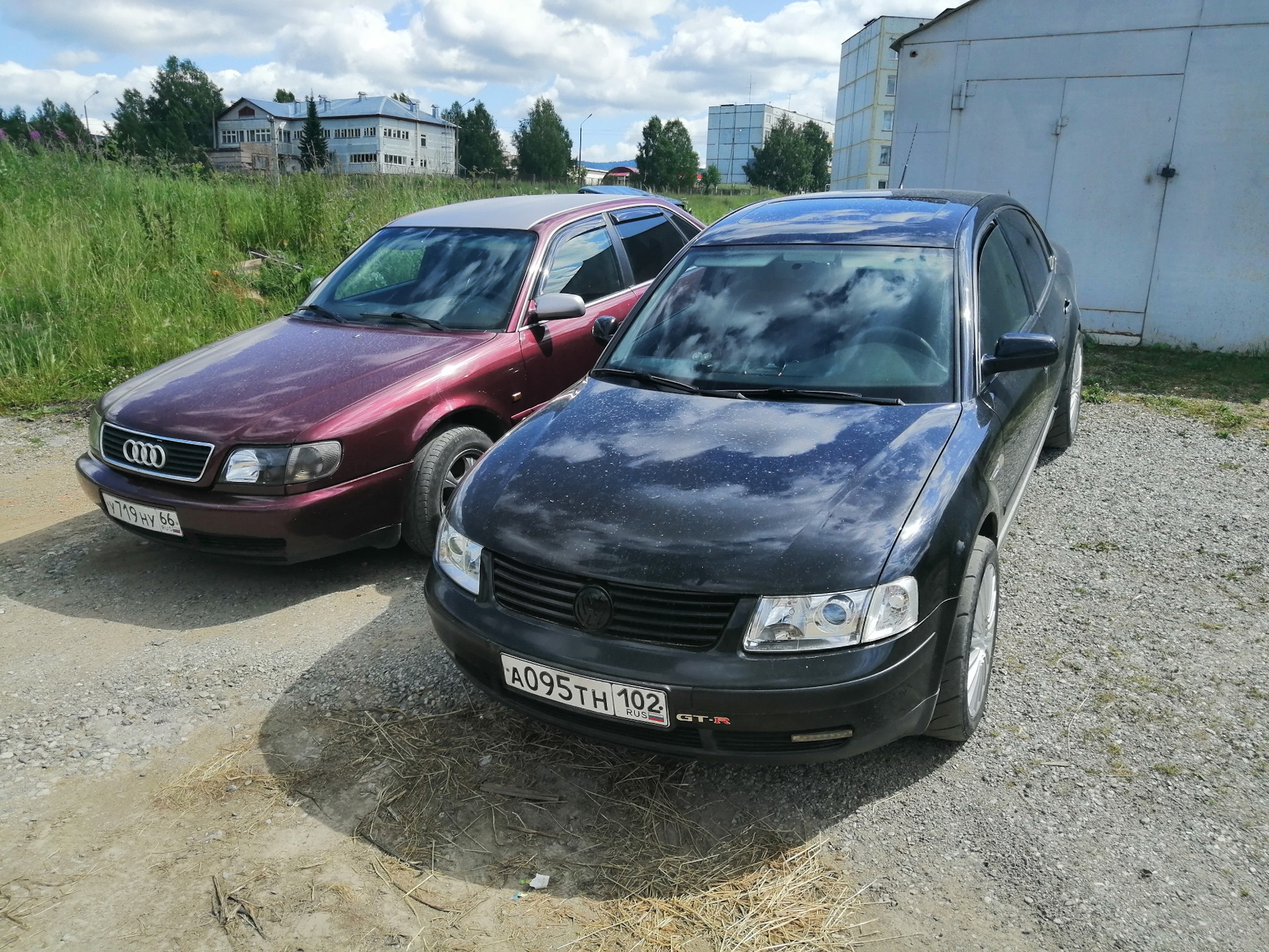 5.08.19г…Стоят в сторонке…) — Volkswagen Passat B5, 1,8 л, 1998 года ...