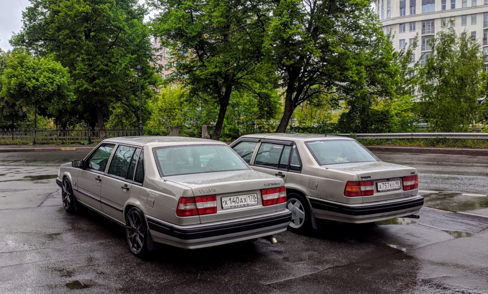 Silver sand metallic, turbo — почти двойники ) — Volvo 940, 2,3 л, 1997 ...