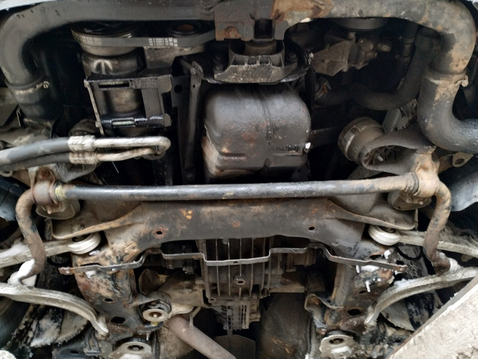Металлическая защита двигателя — Volkswagen Passat Variant (B5), 1,9 л ...