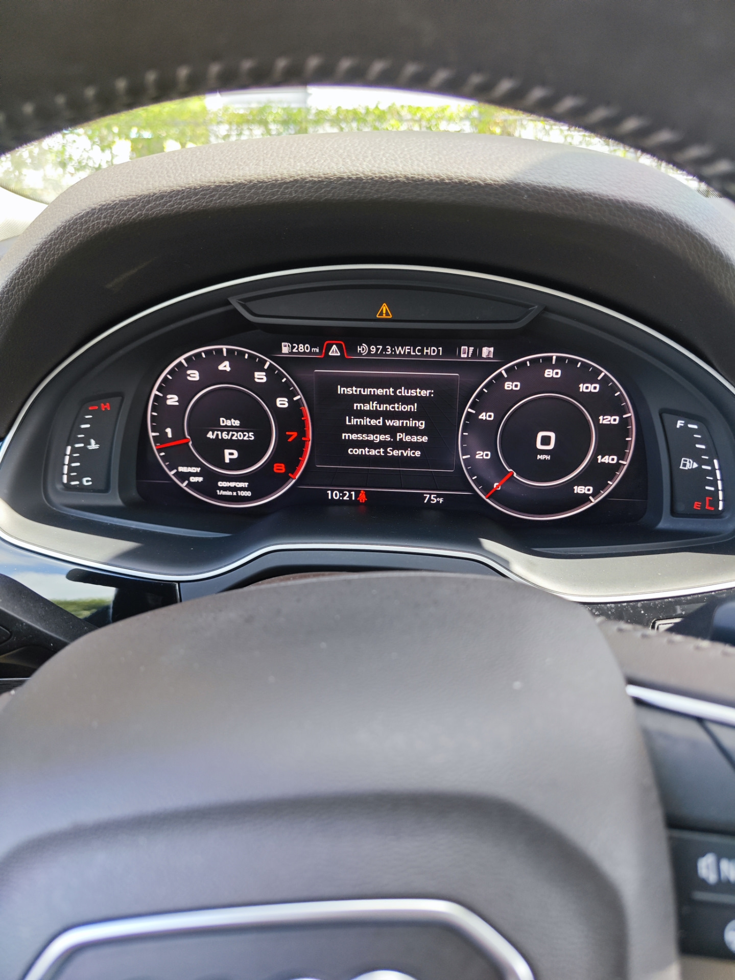 Ошибка приборной панели — Instrument Cluster malfunction. Limited ...