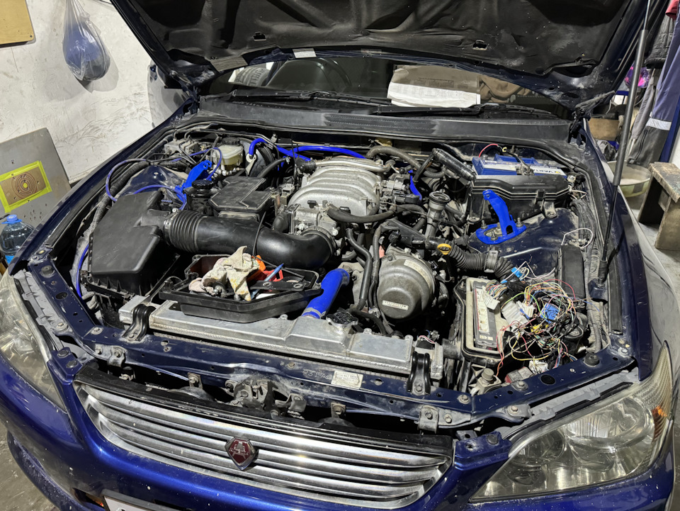 Swap 3uz part 2 — техничка — Toyota Altezza, 4,3 л, 2002 года | визит ...