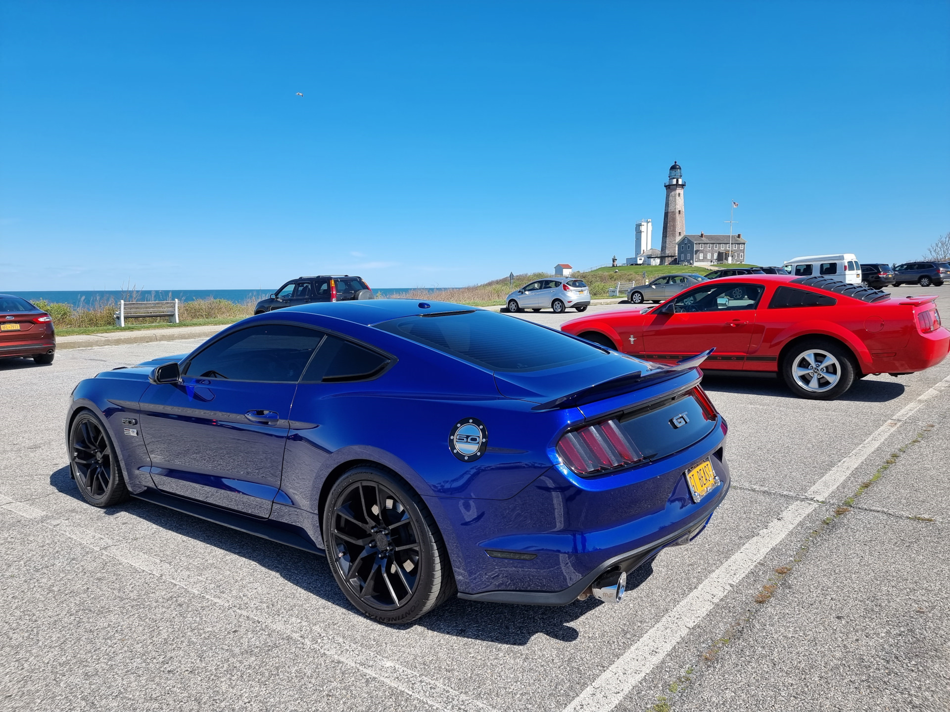 Небольшой road-trip. — Ford Mustang (5G), 4 л, 2007 года | путешествие ...