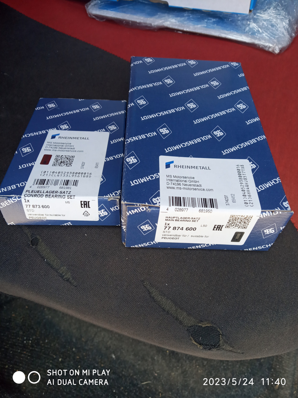 77873600 Шатунный подшипник KUHLER SCHNEIDER | Запчасти на DRIVE2