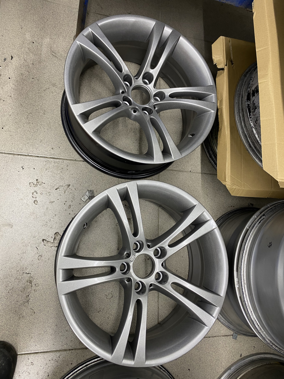 184 стиль С м6 — BMW 5 series (E60), 3 л, 2004 года | колёсные диски ...