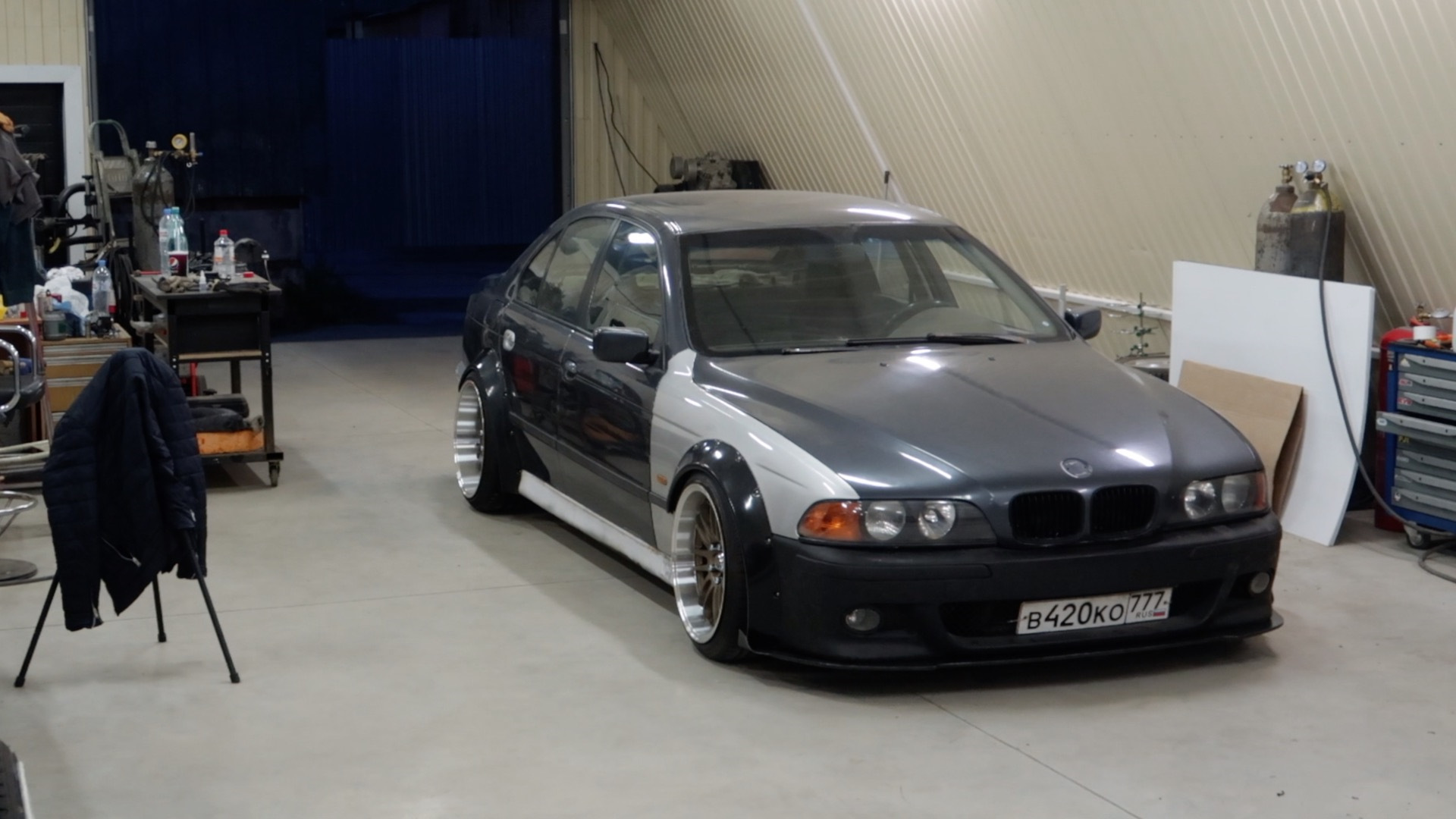 Расширение Clinched на BMW E39 — BMW 5 series (E39), 2,5 л, 1997 года ...