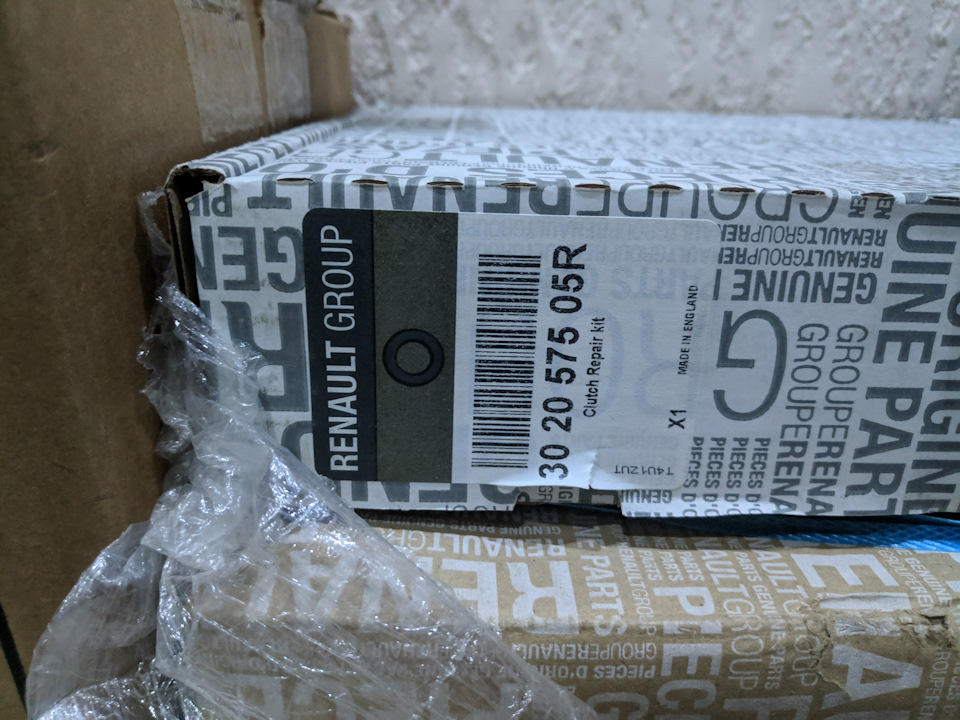 302057505R Комплект сцепления RENAULT | Запчасти на DRIVE2