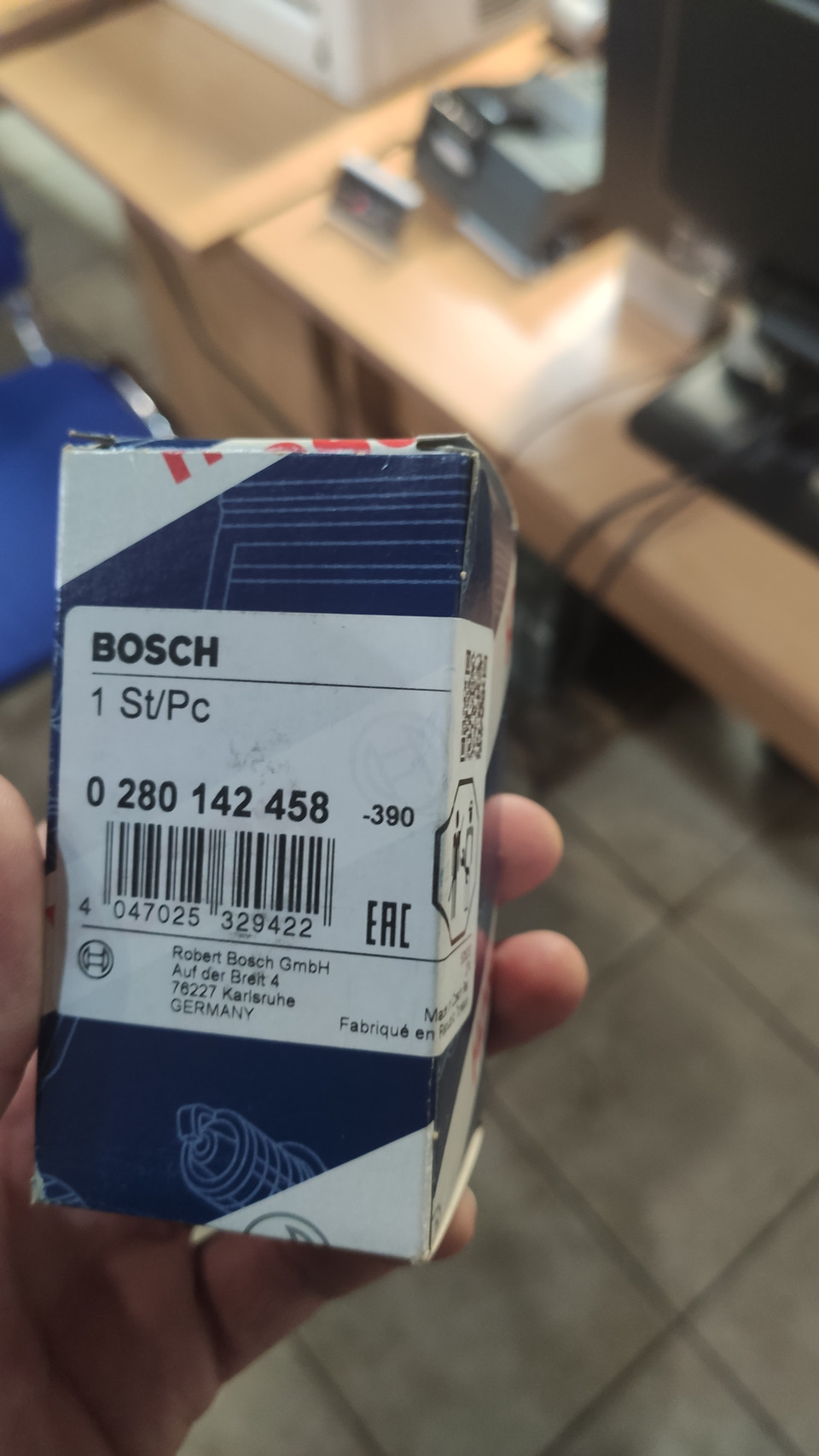 0280142458 клапан вентиляции топливного бака BOSCH | Запчасти на DRIVE2