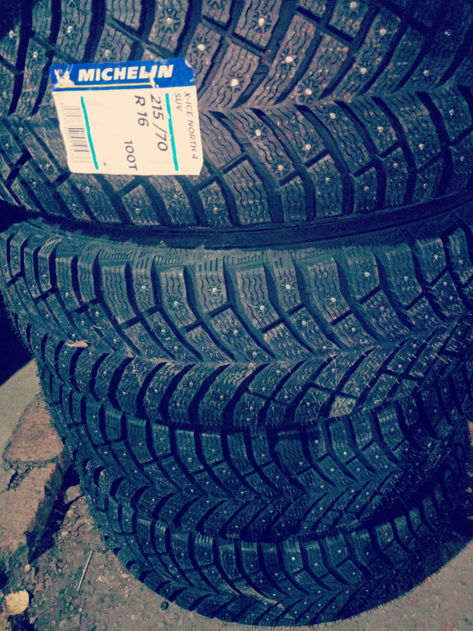 Купил резину MICHELIN X-ICE NORTH 4 215/70 R16 100T — Mitsubishi ...