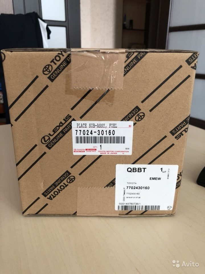 7702430160 Фильтр топливный TOYOTA LEXUS | Запчасти на DRIVE2