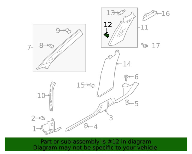 4A0867276C Зажим VAG | Запчасти на DRIVE2