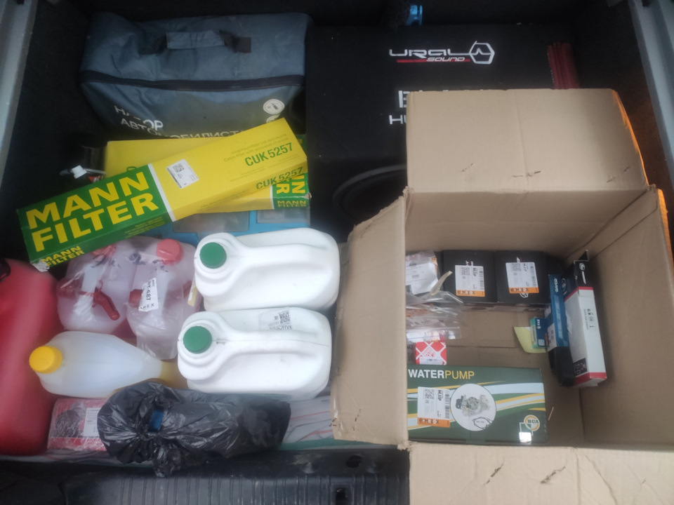 Замена ГРМ, помпы, датчиков. Капитальные вложения — Ford Mondeo I, 2 л ...