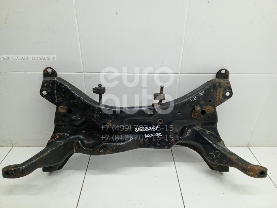 MR510285 БАЛКА ПОПЕРЕЧНАЯ ПЕРЕДНЕЙ ПОДВЕСКИ №1 Mitsubishi | Запчасти на ...