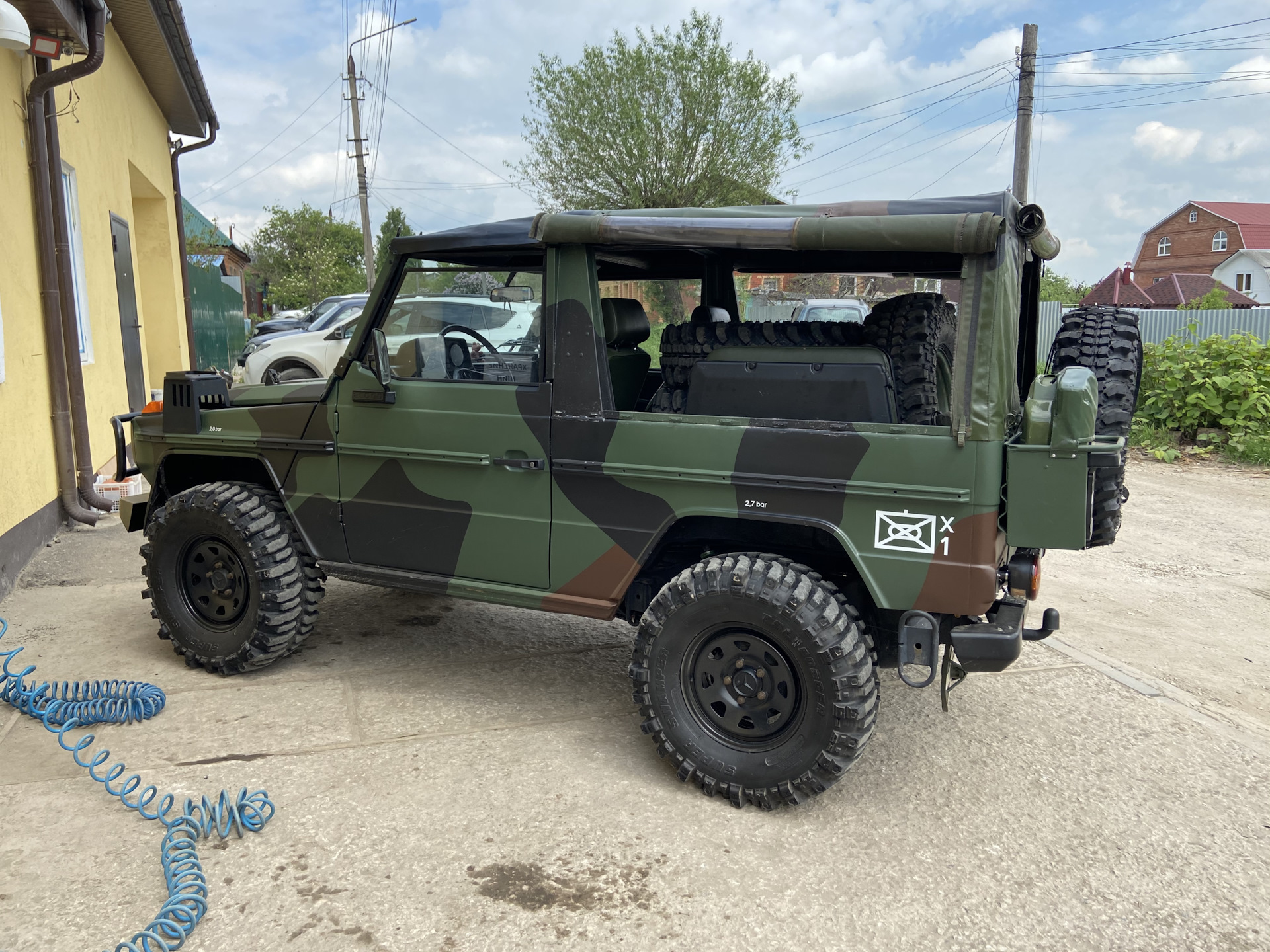 Вновь в строю — Mercedes-Benz G-Class (W460/W461), 2,5 л, 1993 года ...