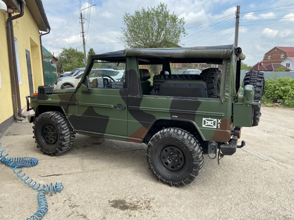 Вновь в строю — Mercedes-Benz G-Class (W460/W461), 2,5 л, 1993 года ...