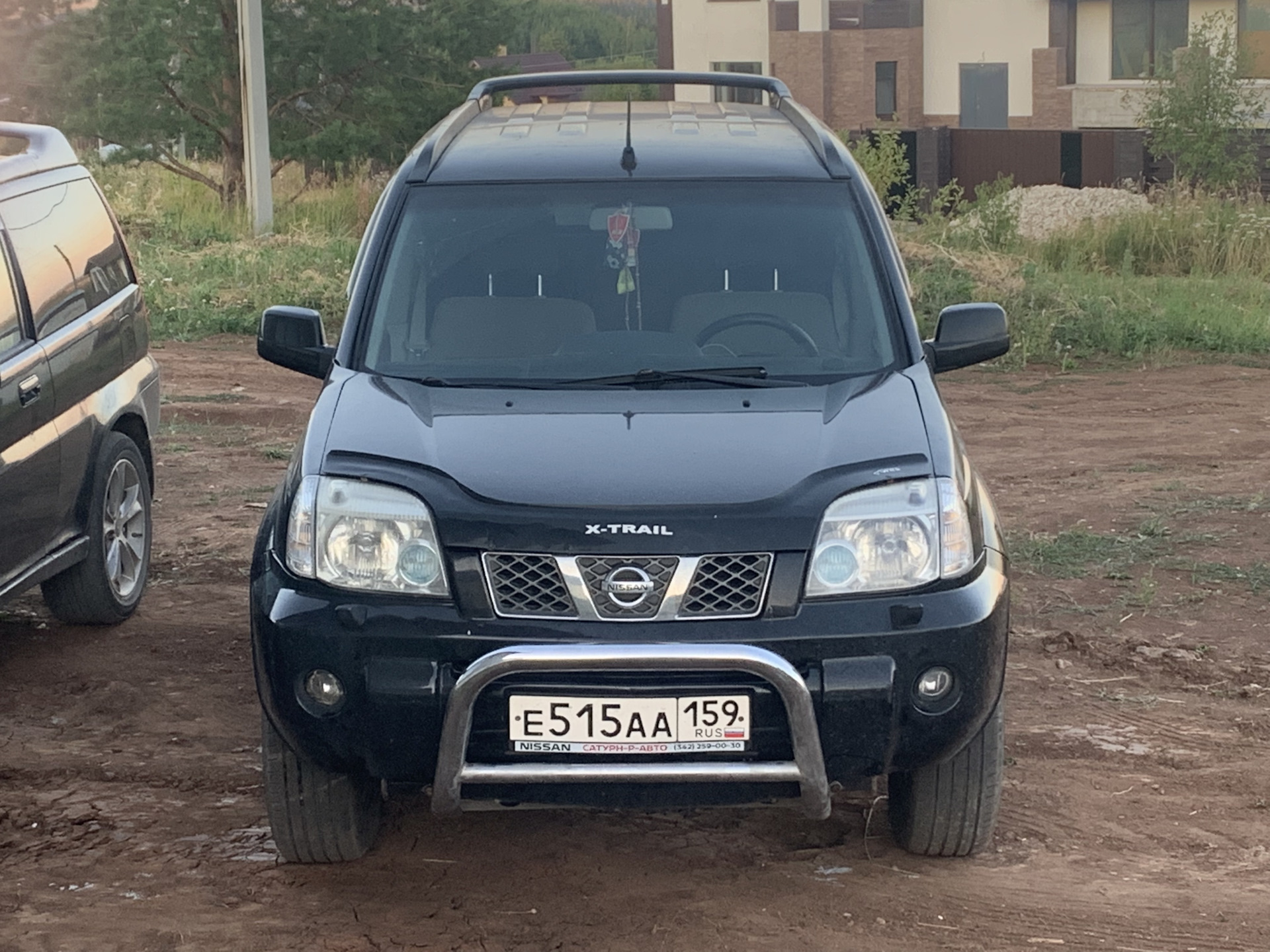 Кенгурятник на X-trail T30 — Nissan X-Trail I (t30), 2 л, 2005 года ...