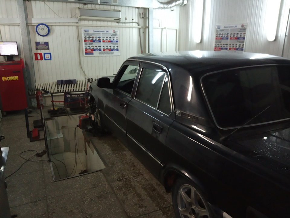 Сход развал — ГАЗ 31105 2 4 л 2007 года визит на сервис Drive2