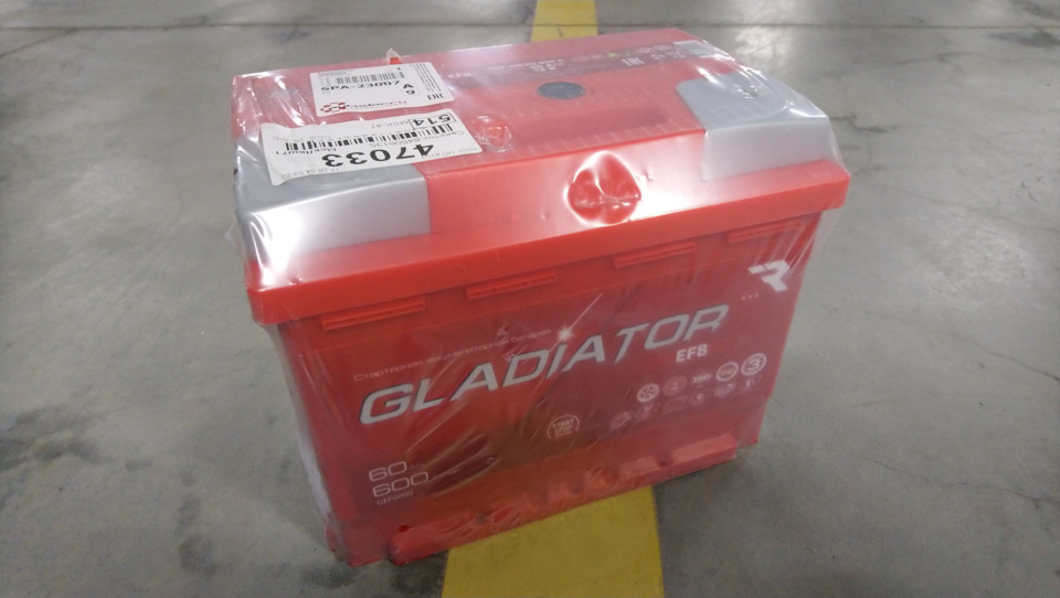 Покупка: Аккумулятор Gladiator EFB на Skoda Rapid и его адаптация ...