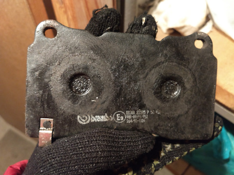 P54040 Тормозные колодки brembo | Запчасти на DRIVE2