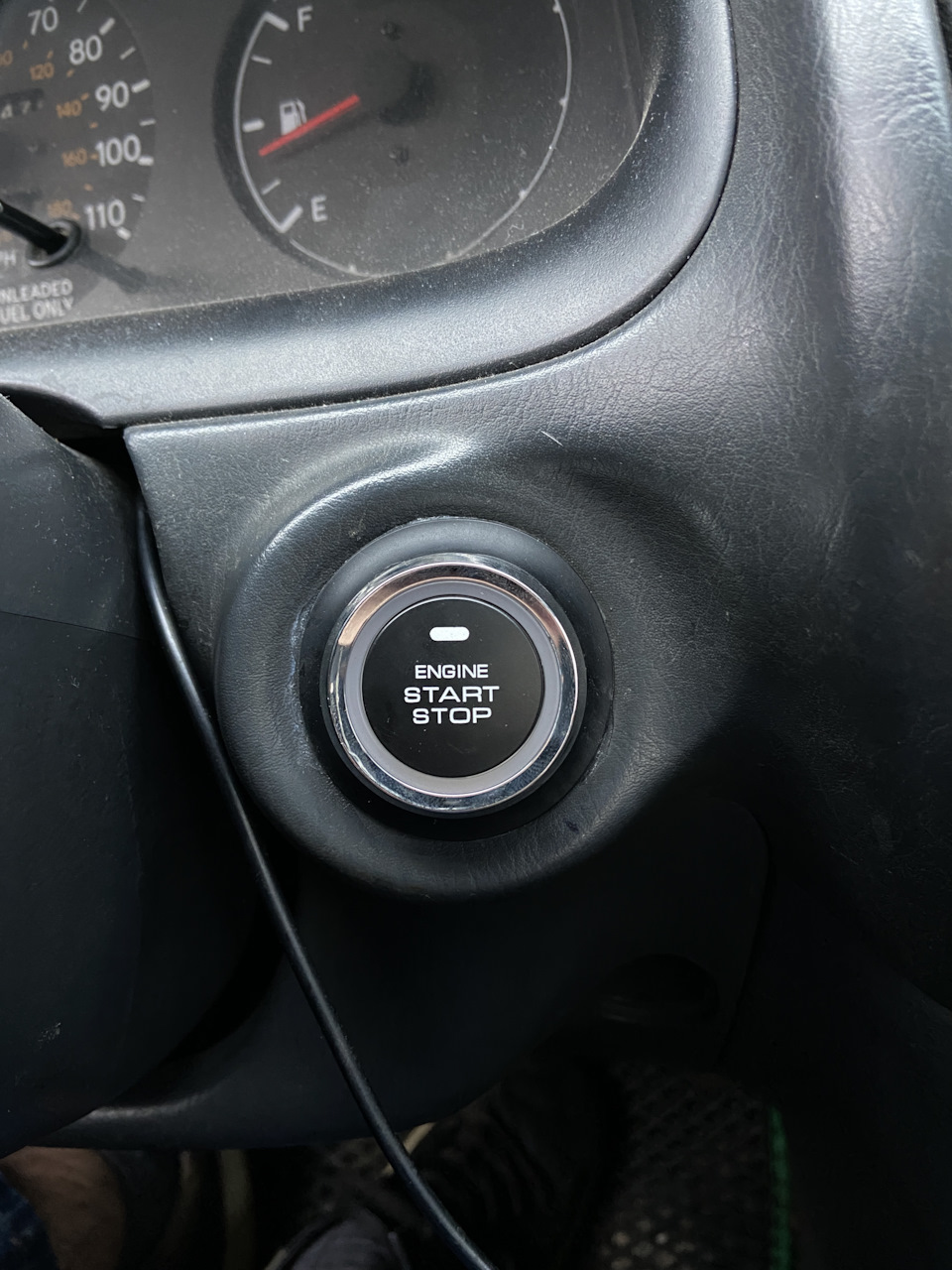 Установка кнопки Start Stop — Toyota Corolla (100), 1,8 л, 1993 года ...