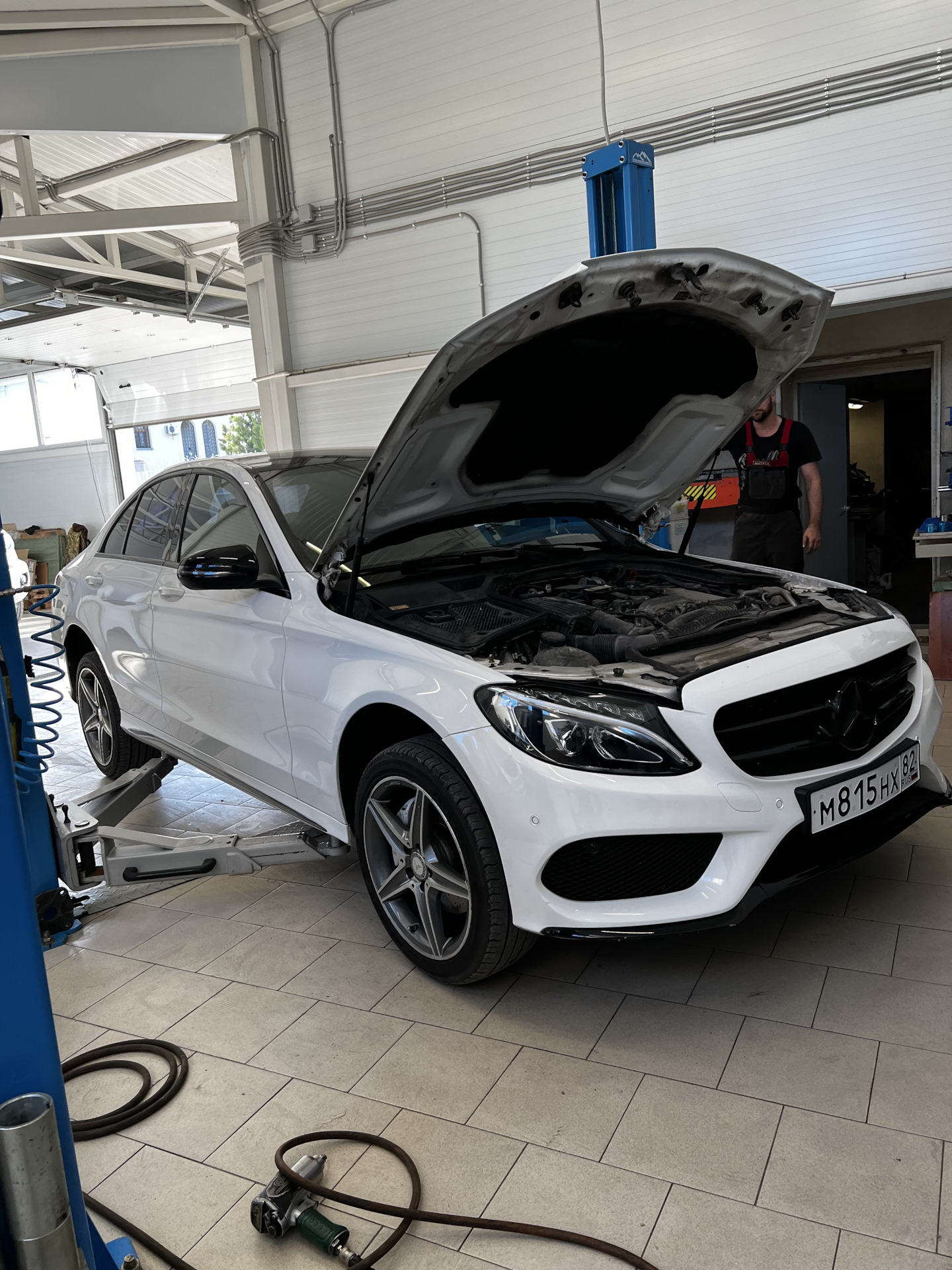 Первое ТО после покупки — Mercedes-Benz C-Class (W205), 1,6 л, 2016 года | плановое ТО | DRIVE2