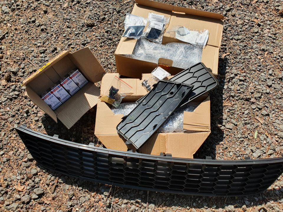 Бампер RS и диффузор Milotec — Skoda Octavia Combi A7 Mk3, 1,8 л, 2016 ...